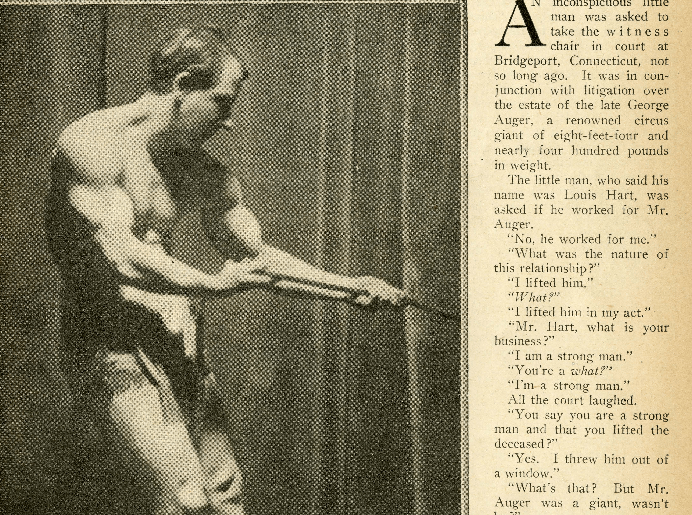 Little But Mighty Louis Hart – Strength Magazine – October, 1924 ...