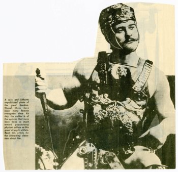 A rare and hitherto unpublished photo of the great Sandow | Rogue ...
