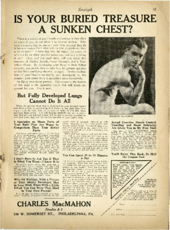 Is Your Buried Treasure A Sunken Chest?; Super-Strength by Alan Calvert ...