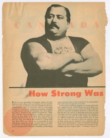 How Strong was Louis Cyr? | Rogue Fitness Australia