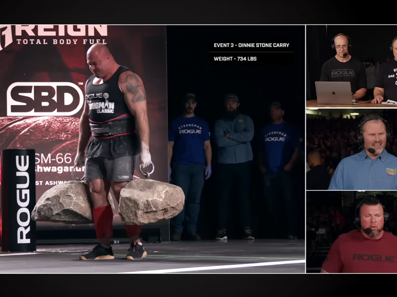 Full Live Stream – Dinnie Stone Carry | 2024 Arnold Strongman Classic ...