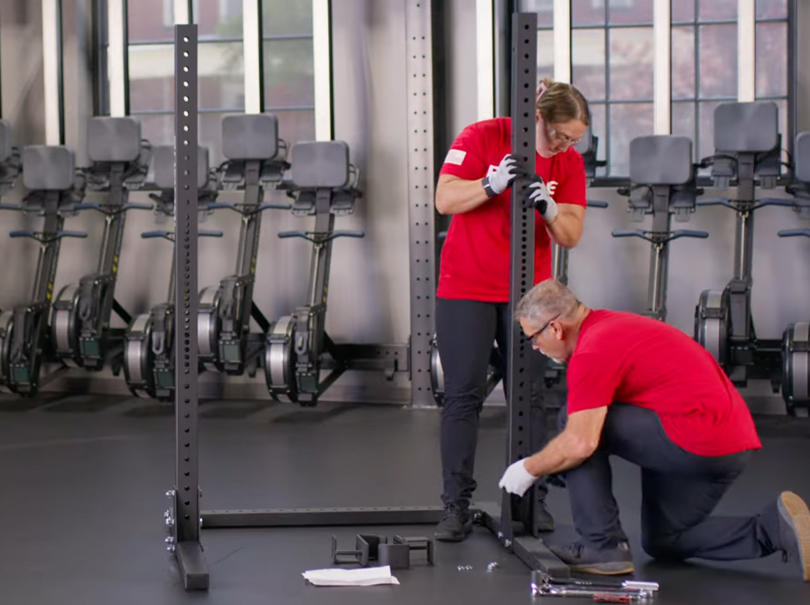 How To Assemble The Rogue SML-1 Monster Lite Squat Stand | Rogue ...
